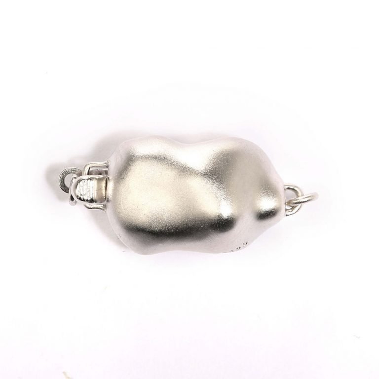 Small Baroque Silver Clasp - Pearl & Clasp